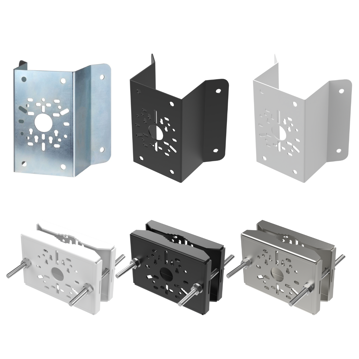 Universal CCTV Camera Mount Brackets – Wall & Ceiling Compatible ...